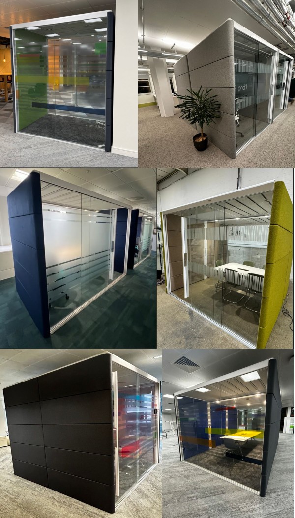 Used Office Booths - The Office Chair Man